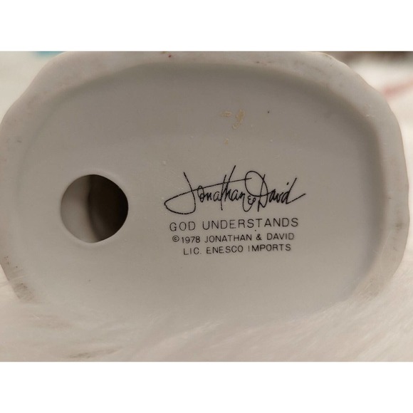 Precious Moments | Accents | Vintage 978 Precious Moments Boy With Dog ...